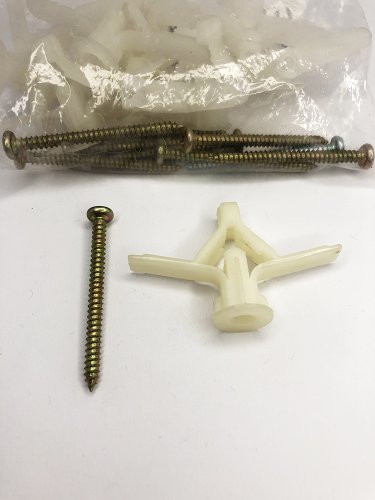 Bucha P/Drywall 10mm Fly 1 C/Parafuso (Pcte C/10) - Apoio Forros